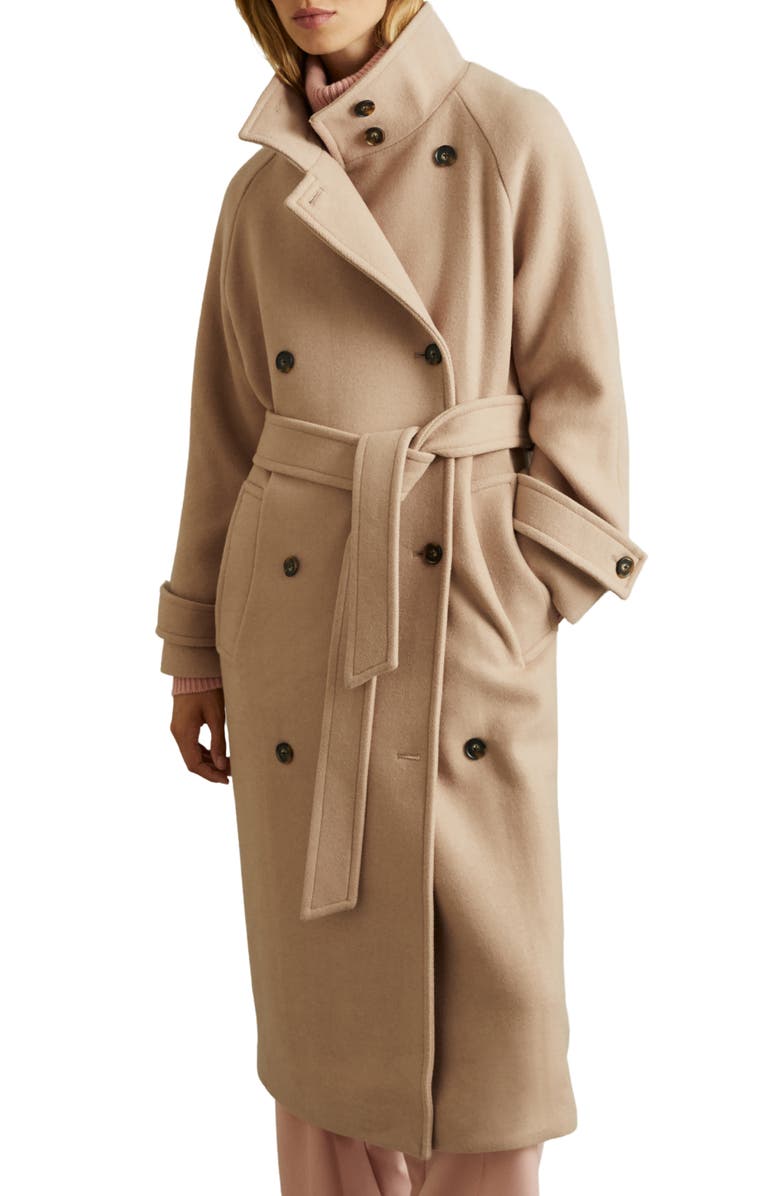 Reiss Prim Wool Blend Coat | Nordstromrack