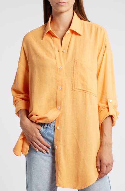 Women's Orange Blouses | Nordstrom