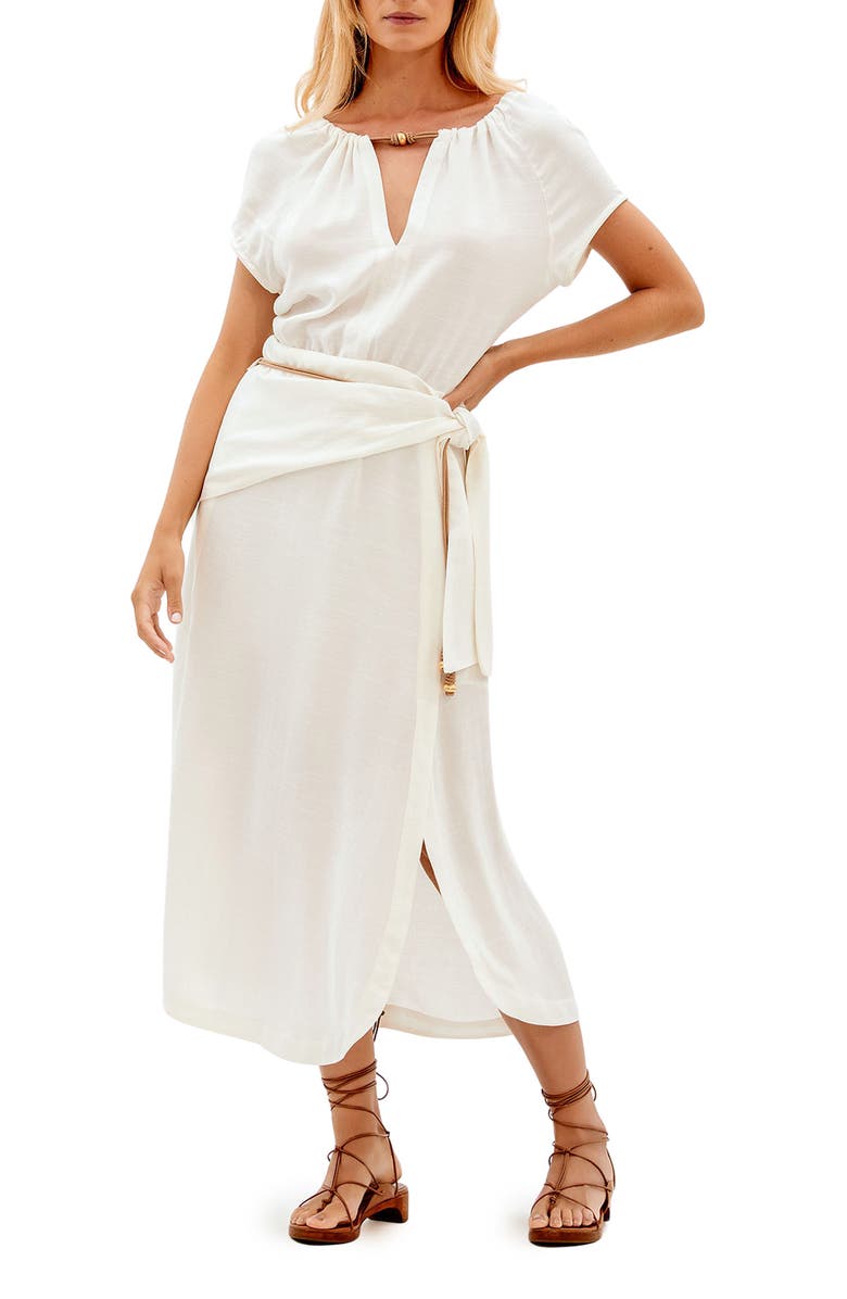 ViX Paula Hermanny Claire Cover-Up Midi Dress | Nordstromrack