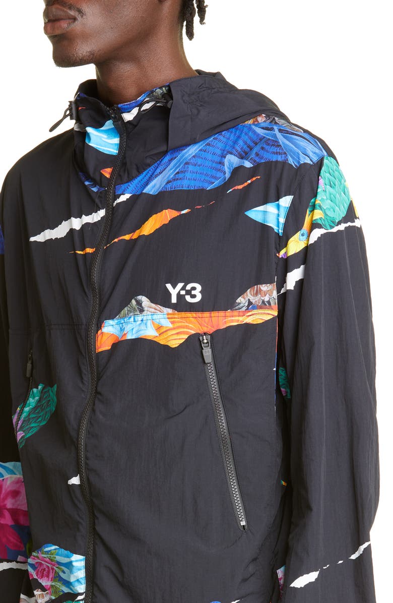 Y-3 Print Packable Nylon Windbreaker | Nordstromrack