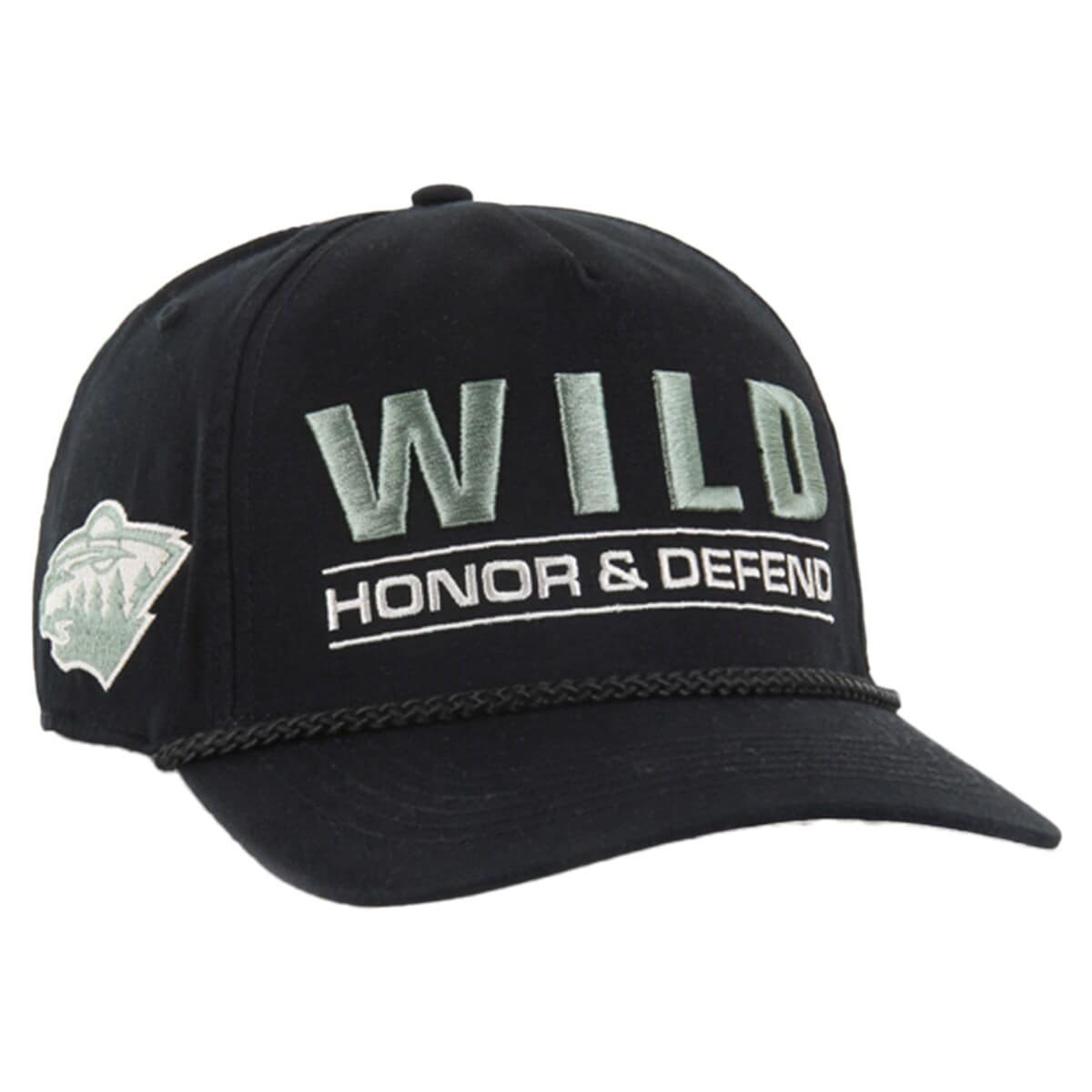 '47 Men's '47 Black Minnesota Wild OHT Military Appreciation Homeland ...
