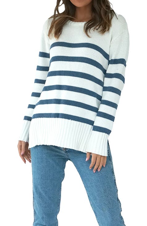 Women's White Striped Sweaters | Nordstrom
