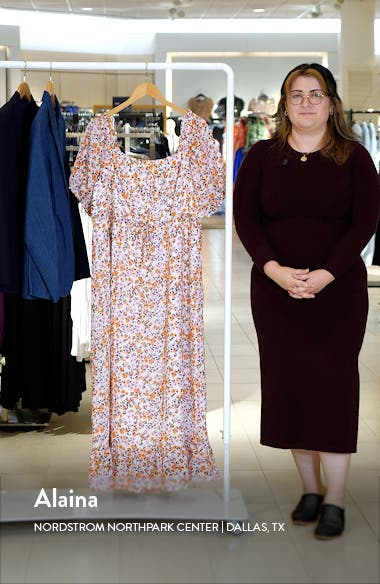 VERO MODA CURVE Daniella Floral Maxi Dress | Nordstromrack