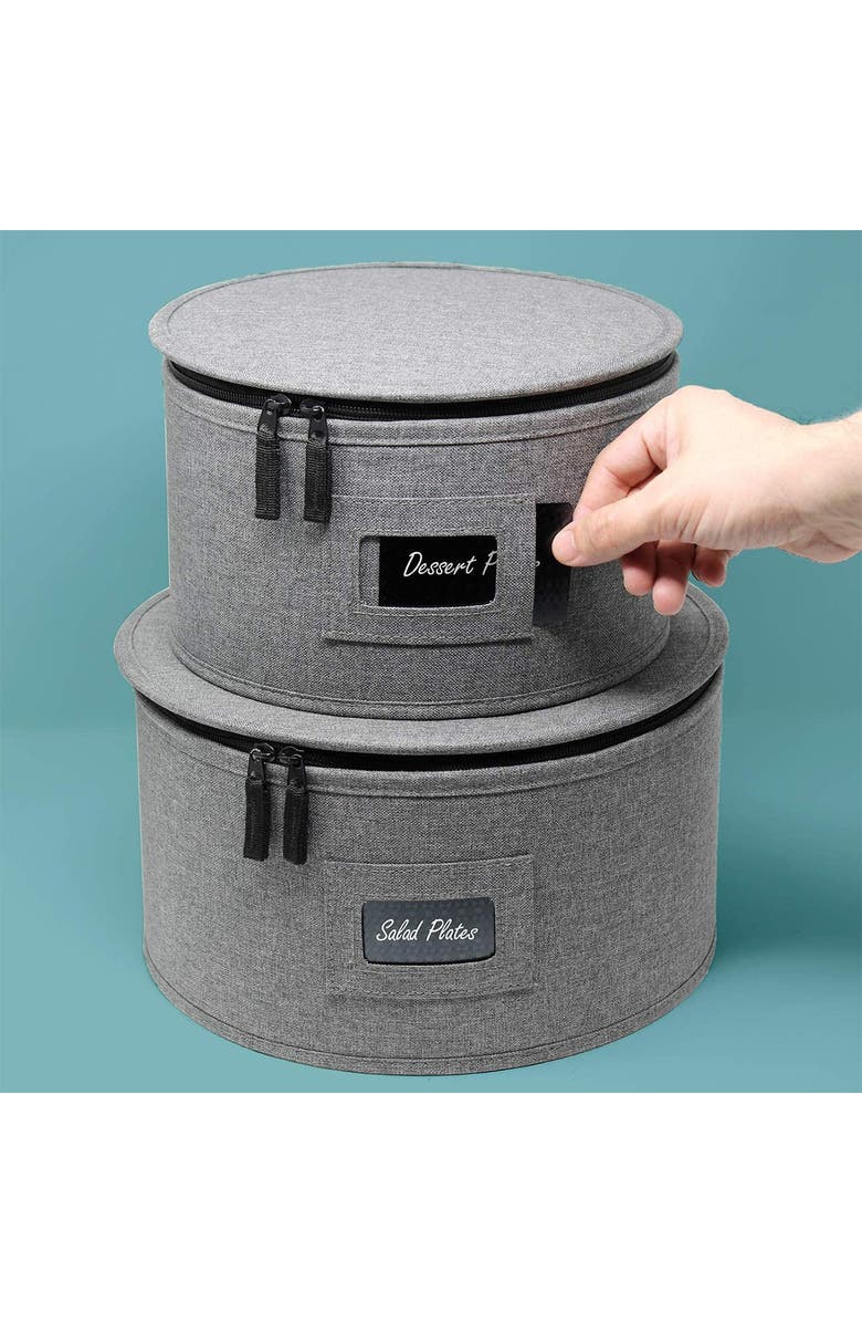SORBUS 5-Piece Dinnerware Storage Set - Grey | Nordstromrack