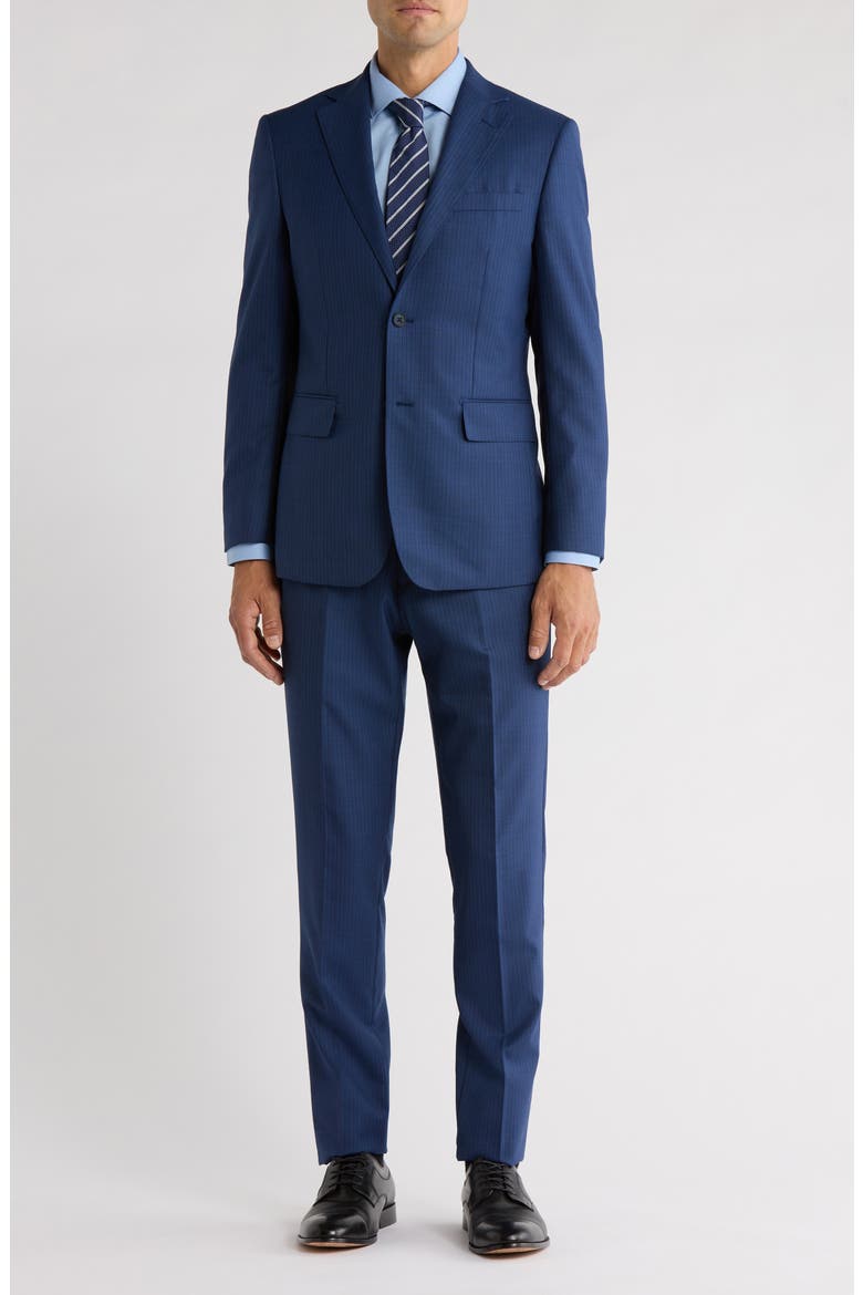 Trim Fit Pinstripe Wool Blend Two-Piece Suit (Men) | Nordstromrack