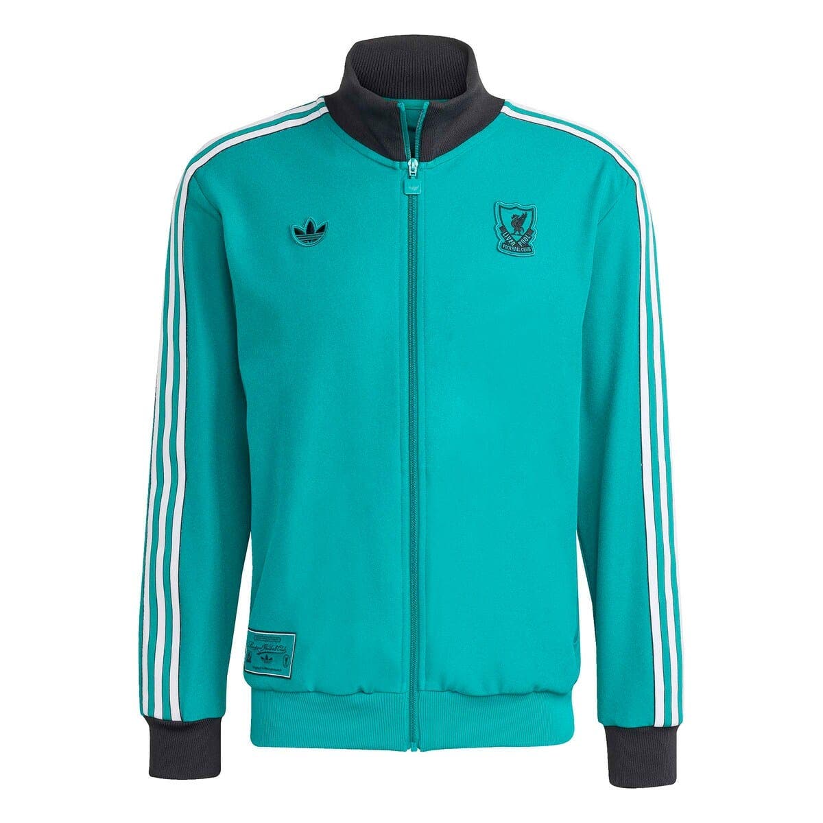 adidas Men's adidas Green Liverpool Terrace Icons Full-Zip Track Jacket ...