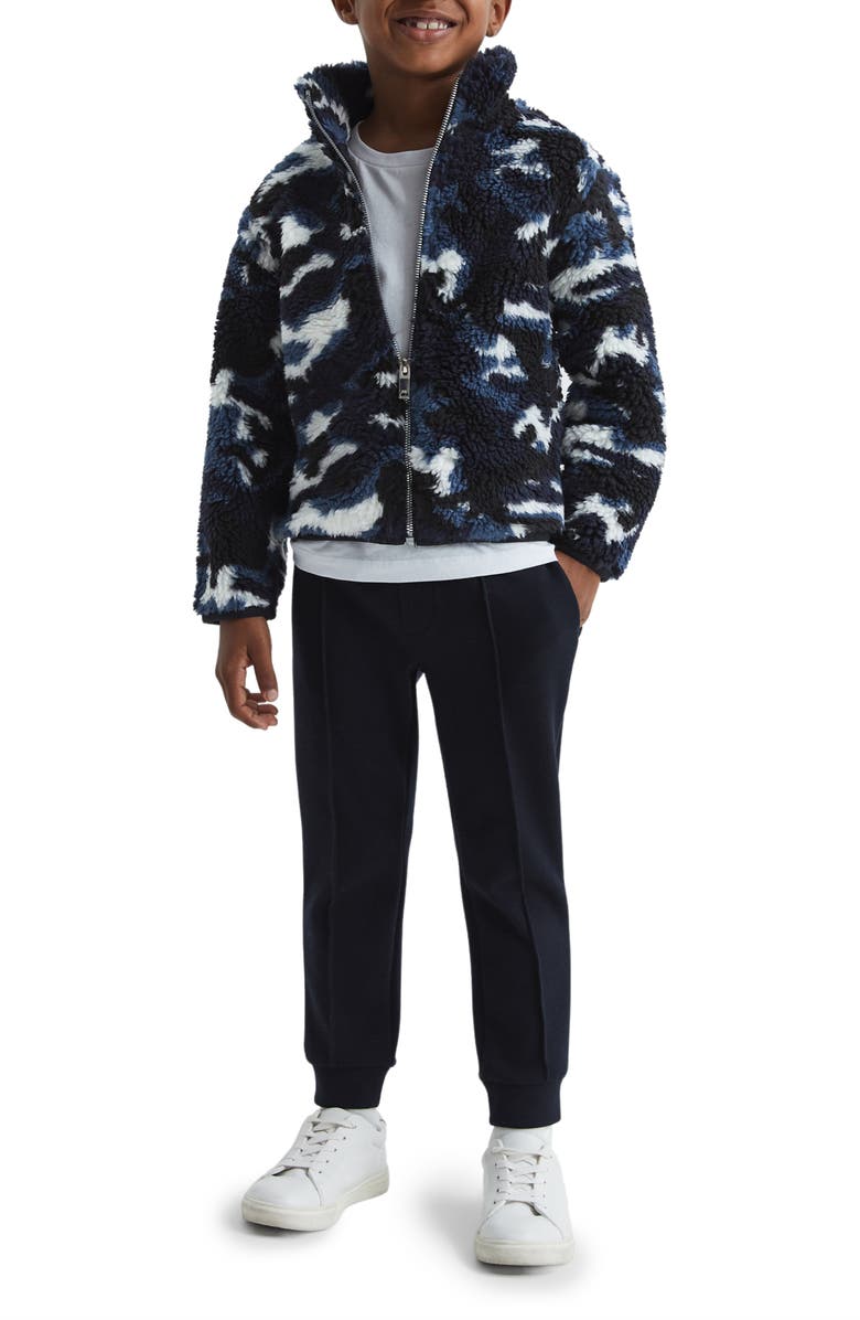 Reiss Kids' Freddie Fleece Zip-Up Hoodie | Nordstromrack
