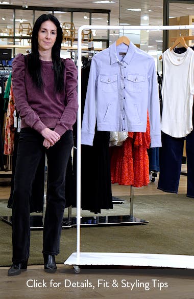 KUT from the Kloth Amanda Boxy Twill Jacket | Nordstrom