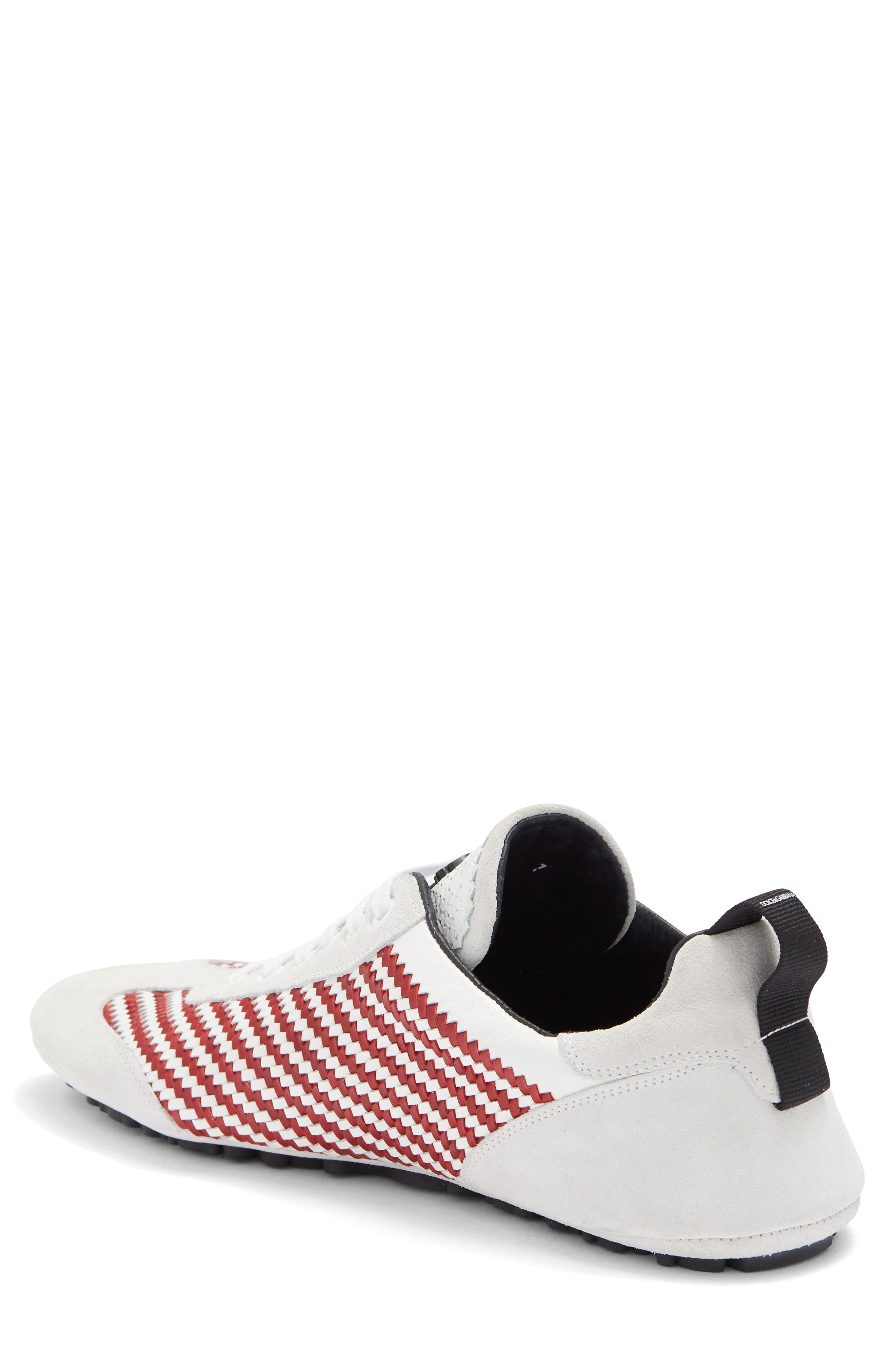 Dolce&Gabbana Woven Leather Sneaker (Men) | Nordstromrack