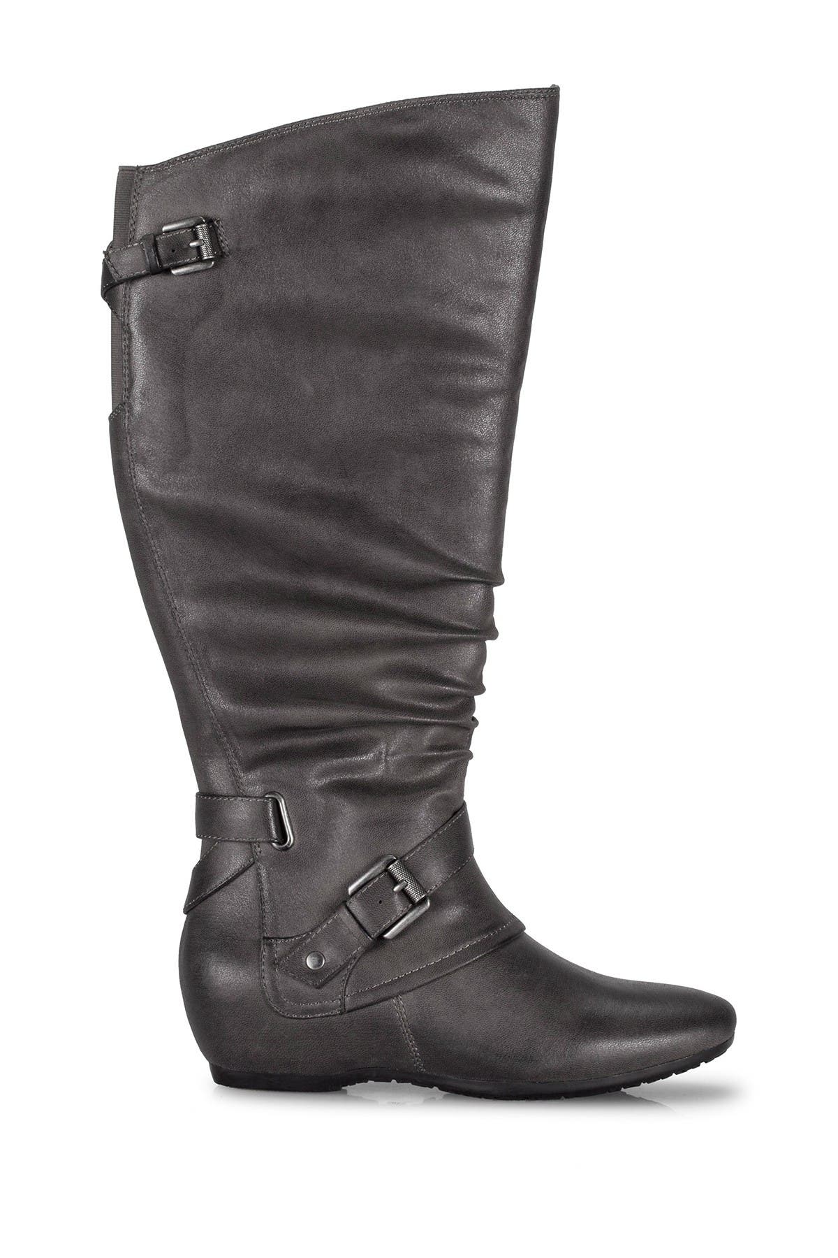 BARETRAPS Pabla Wide Calf Tall Shaft Wedge Boot | Nordstromrack