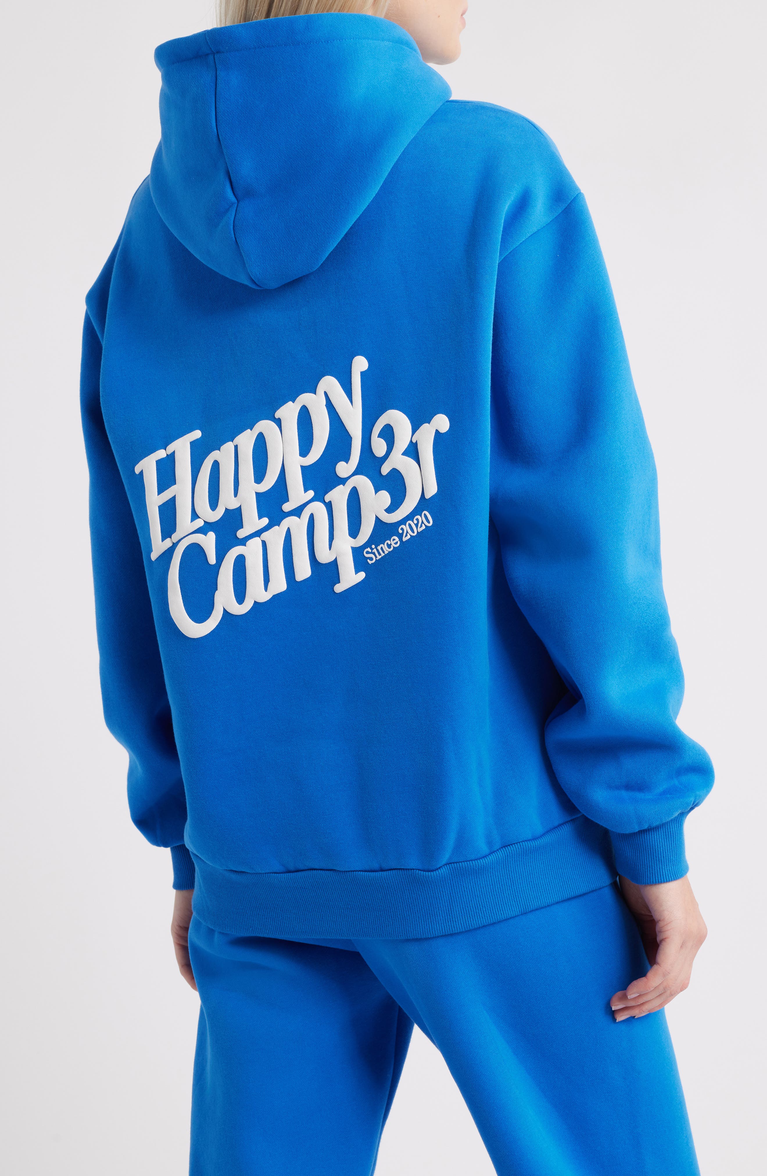 HAPPY CAMP3R Puff Series Core Logo Cotton Blend Hoodie | Nordstrom