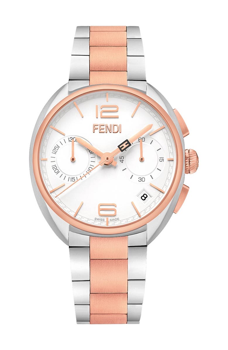 Fendi Men's Momento Stainless Steel Bracelet Watch, 40 mm | Nordstromrack