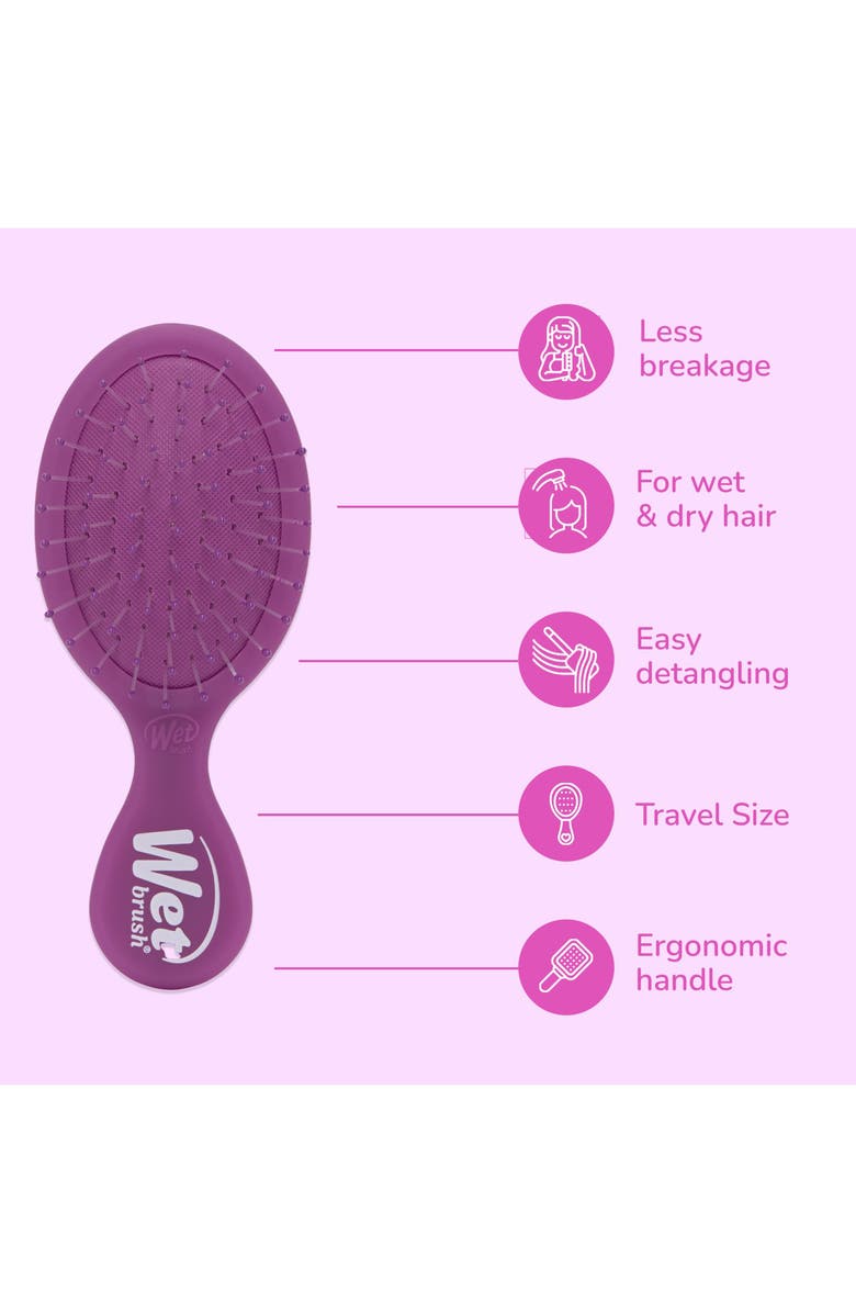 WET BRUSH Mini Detangler Brush in Frost-Purple | Nordstromrack