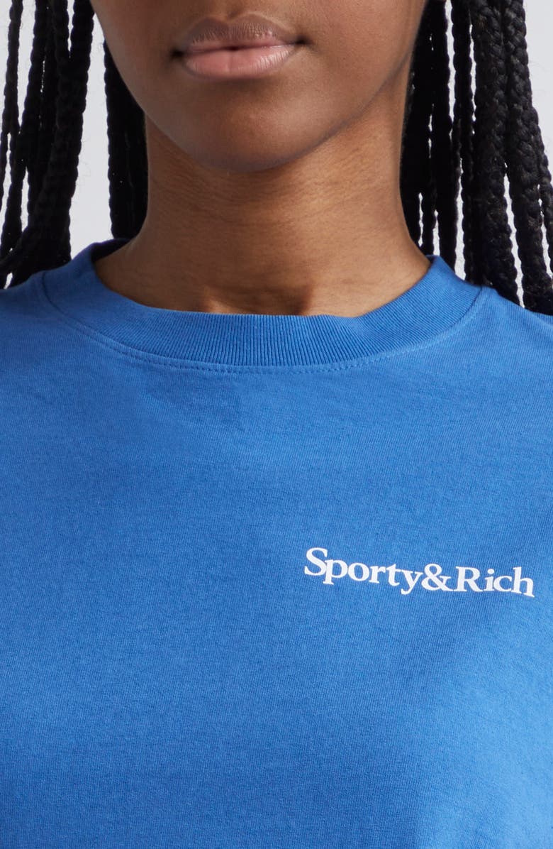 Sporty & Rich Health Is Wealth Cotton Graphic T-Shirt | Nordstromrack