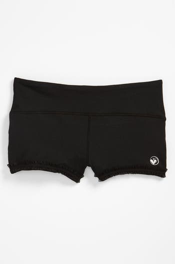 Limeapple Dance Ruffle Mini Shorts | Nordstrom