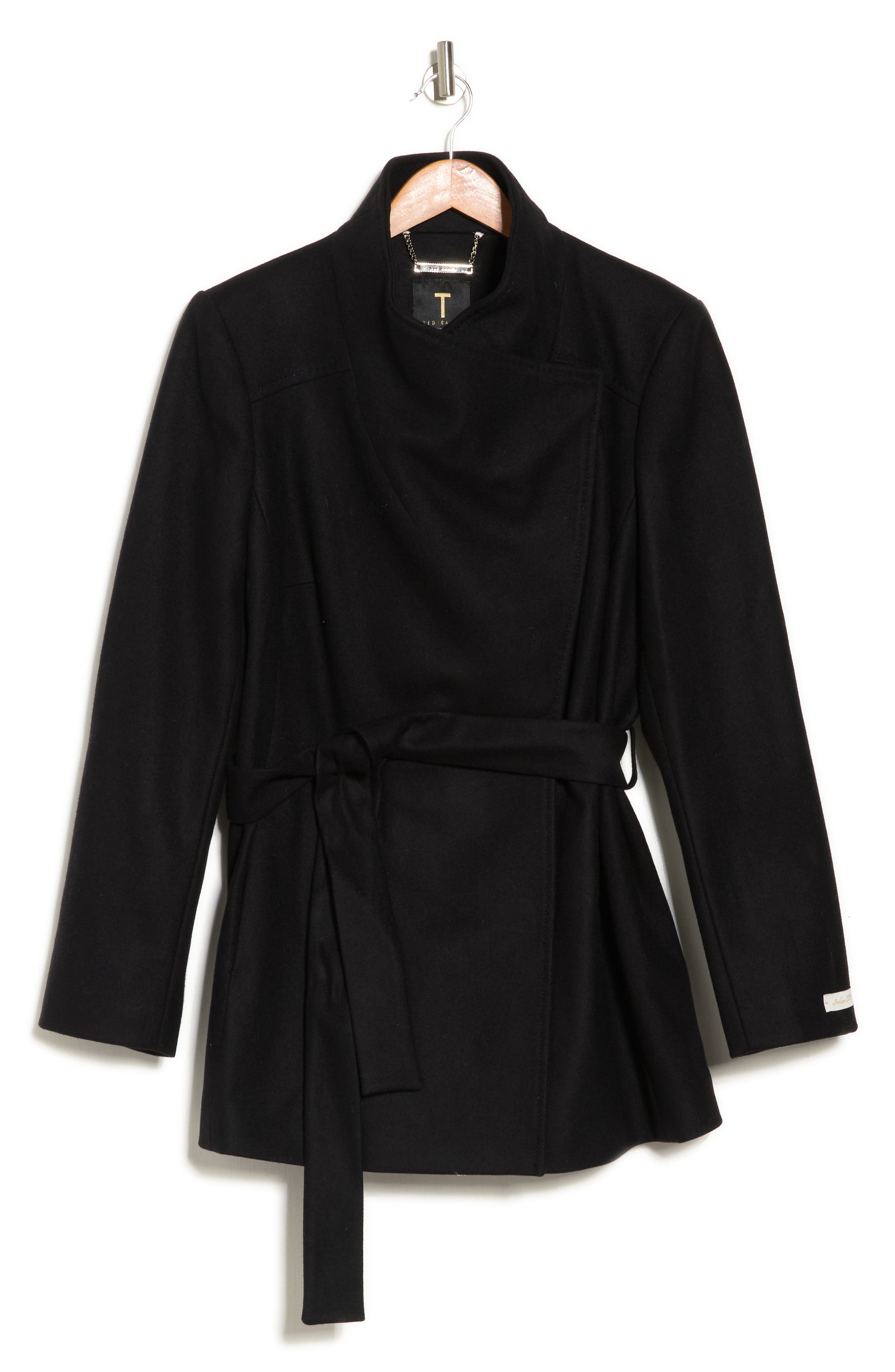 Ted Baker London Rytaa Wool Blend Wrap Coat | Nordstromrack