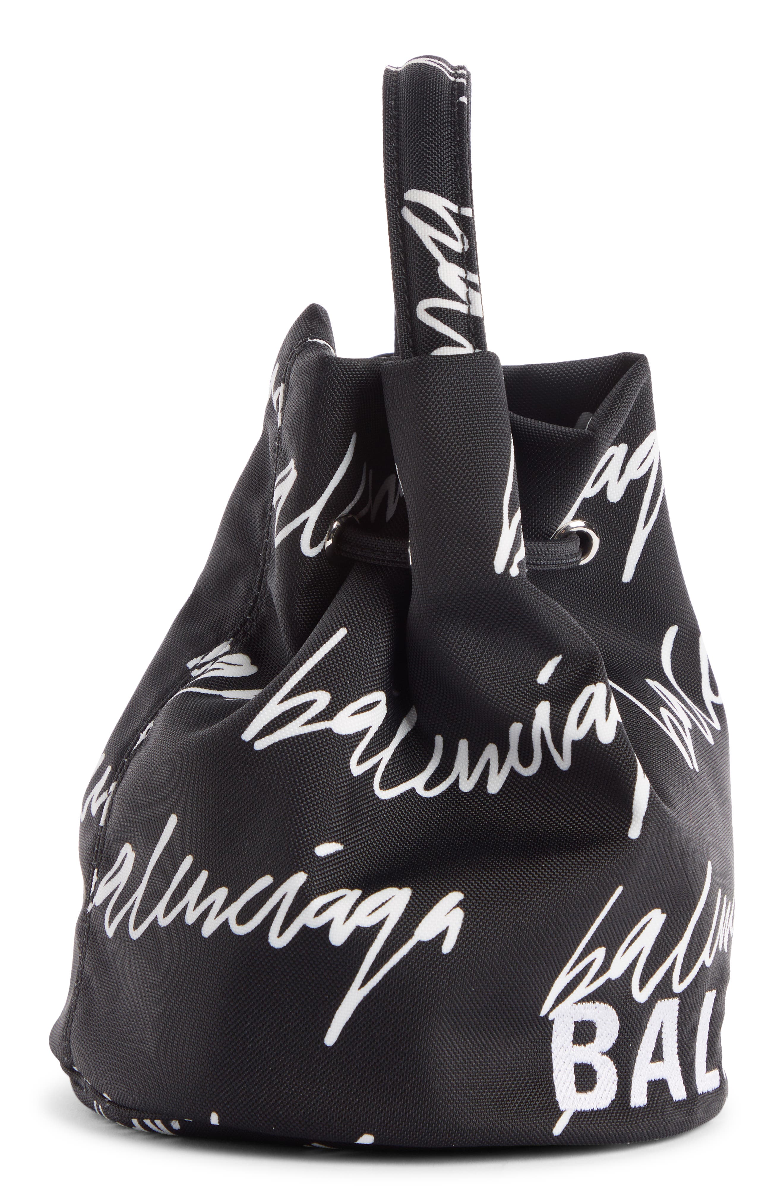 Balenciaga Extra Small Wheel Logo Bucket Bag | Nordstrom