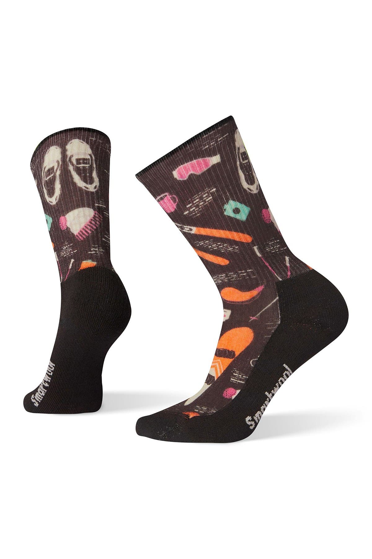 Smartwool Hike Light Hut Trip Print Crew Socks | Nordstromrack