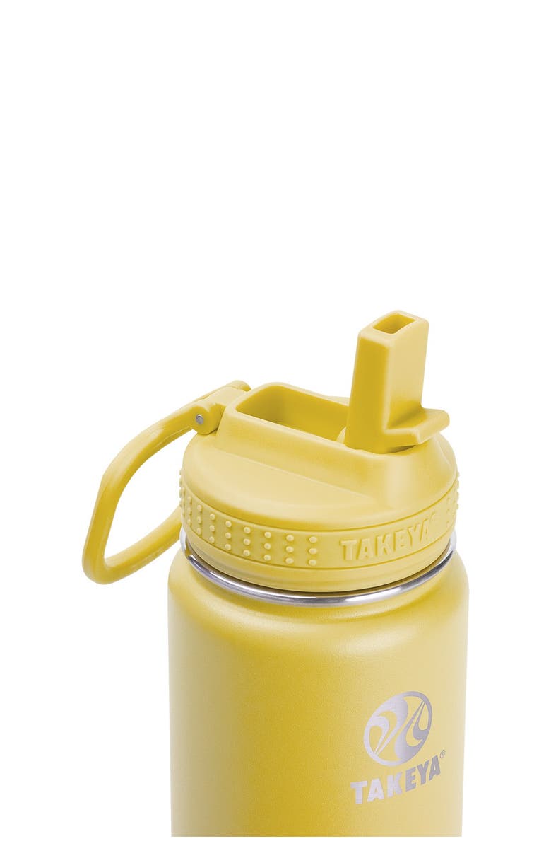 Takeya Actives Insulated 24 oz. Stainless Steel Bottle with Straw Lid ...