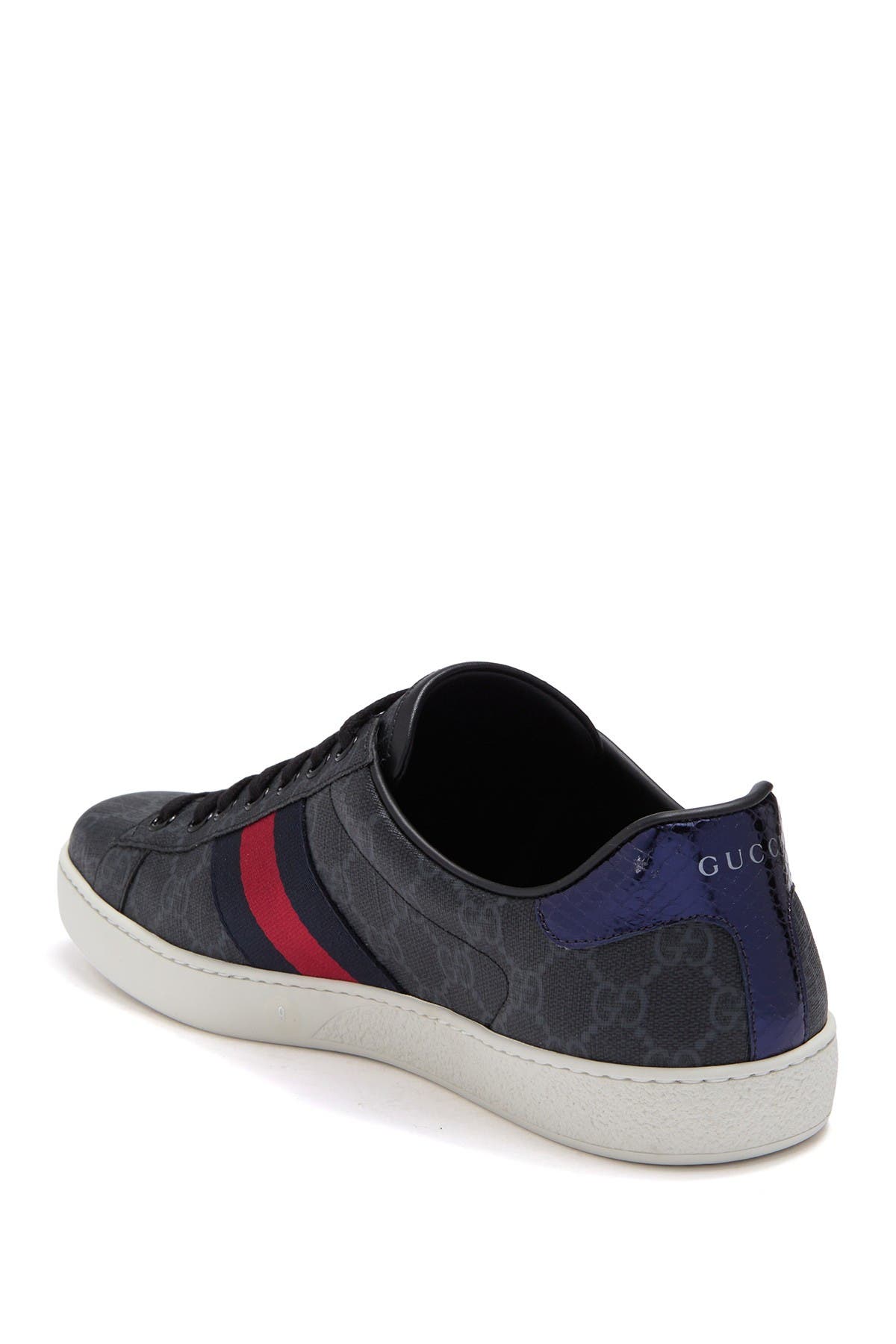 Gucci Ace Snake Logo Leather Sneaker | Nordstromrack