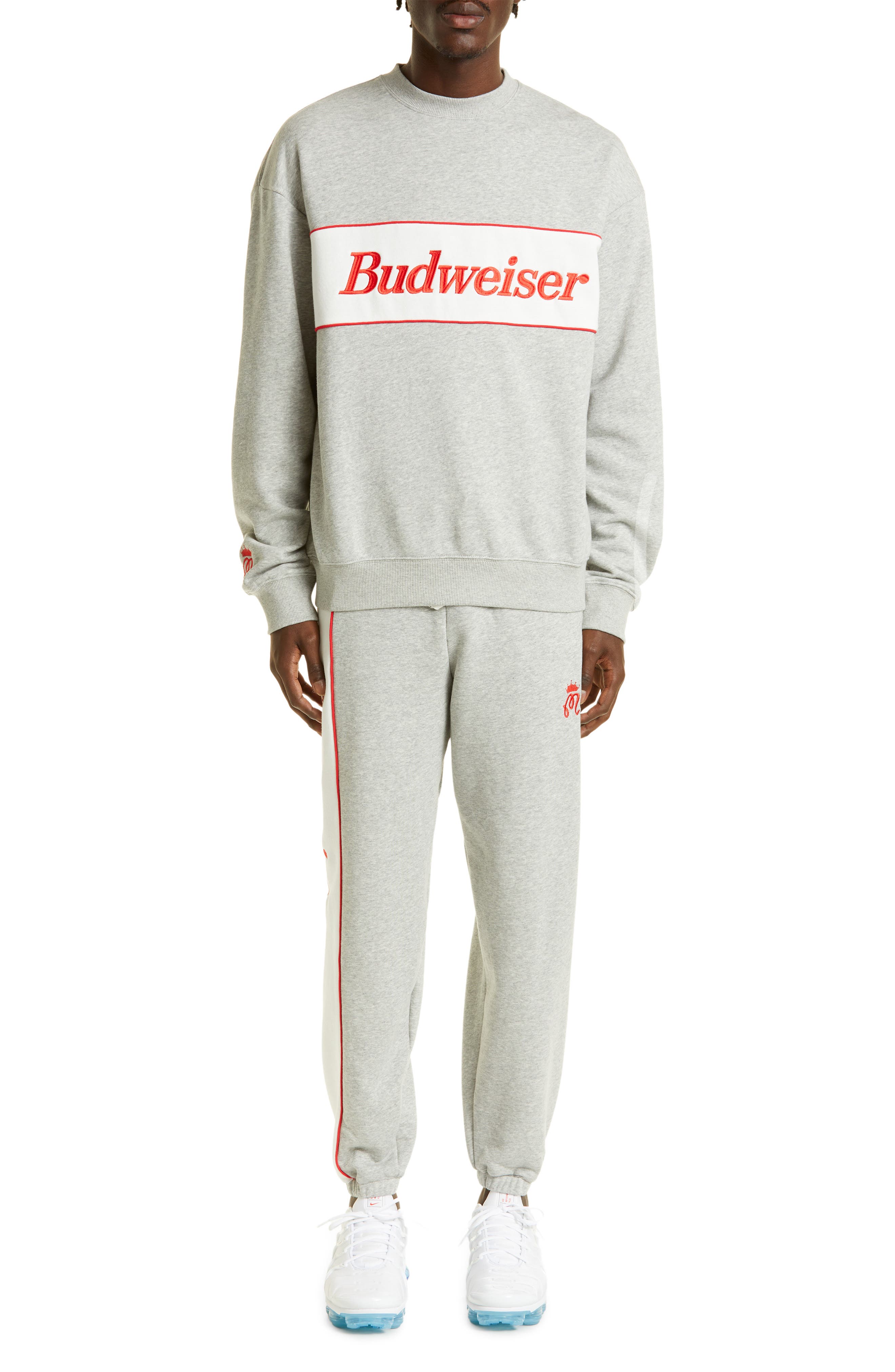 Malbon Golf x Budweiser® Cotton Sweatshirt | Nordstromrack