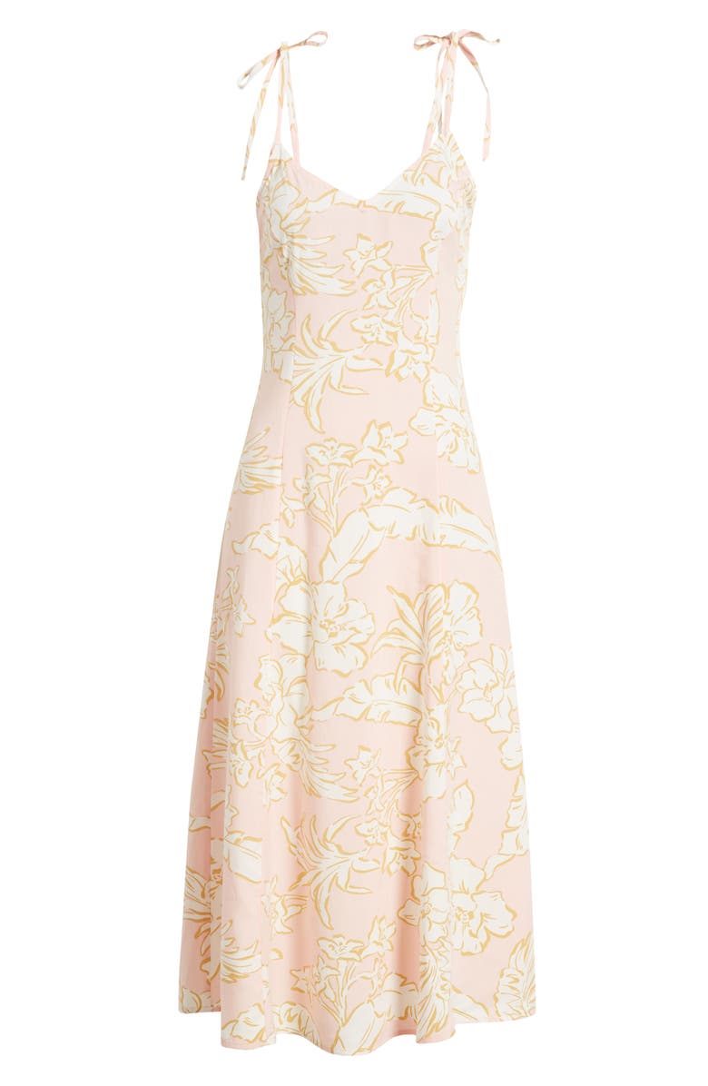Billabong Sweet Sunshine Tie Strap Midi Sundress | Nordstromrack