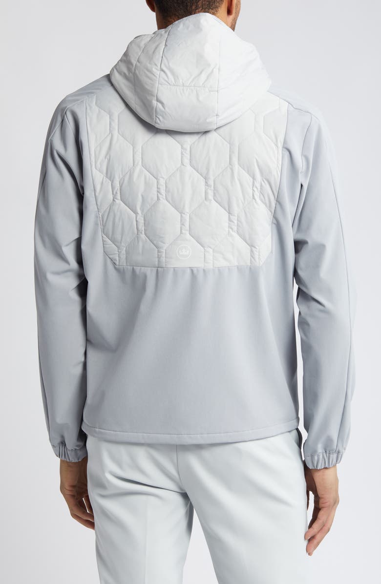 Peter Millar Rush Water Resistant Mixed Media Jacket with Removable ...