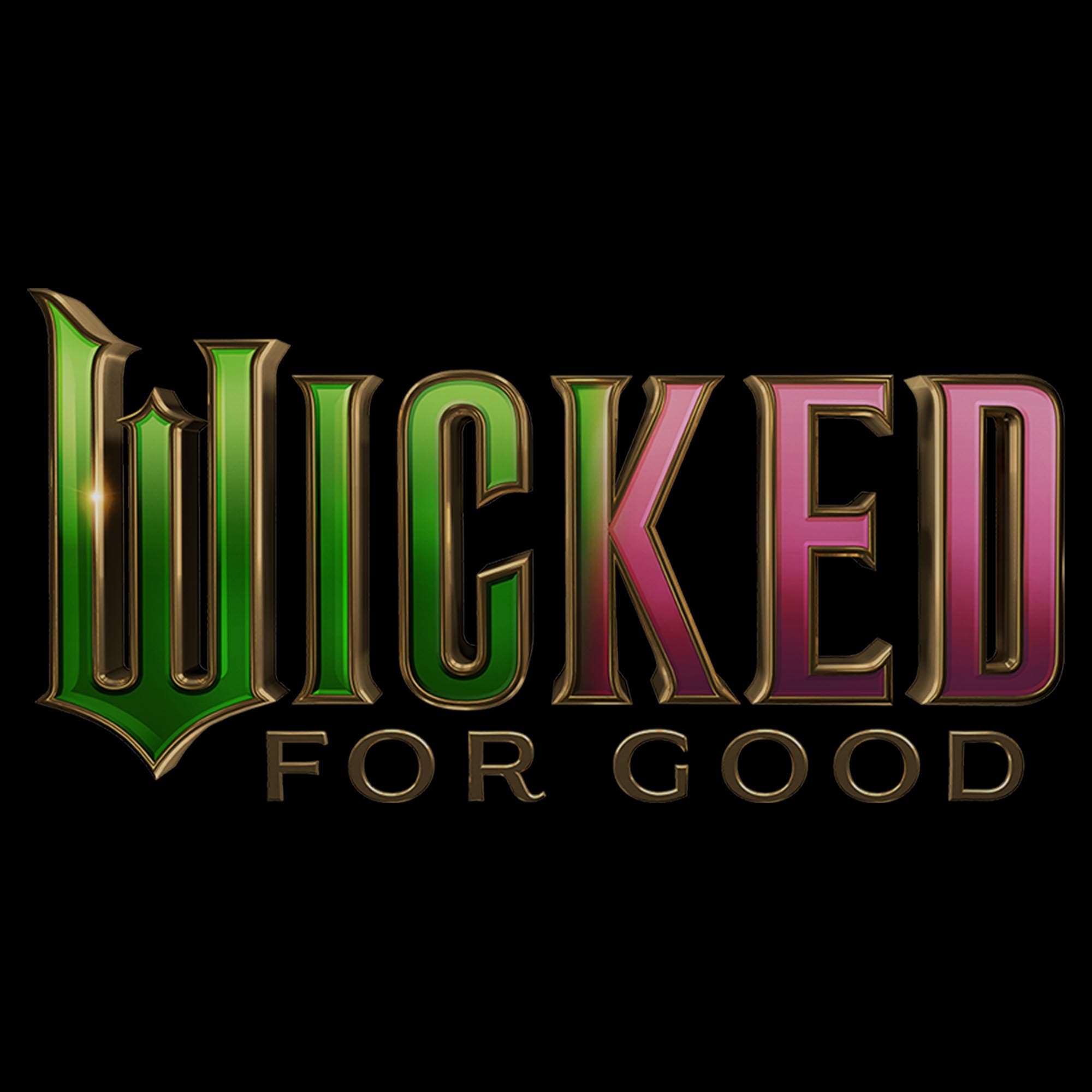 Wicked: For Good Boy's Wicked For Good Official Tonal Logo Graphic T ...