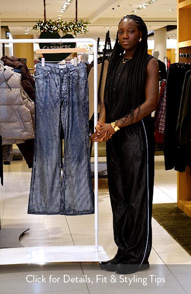 Free People West Coast Metallic High Waist Flare Jeans | Nordstromrack