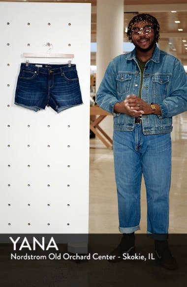 KUT from the Kloth Gidget Denim Cutoff Shorts | Nordstrom