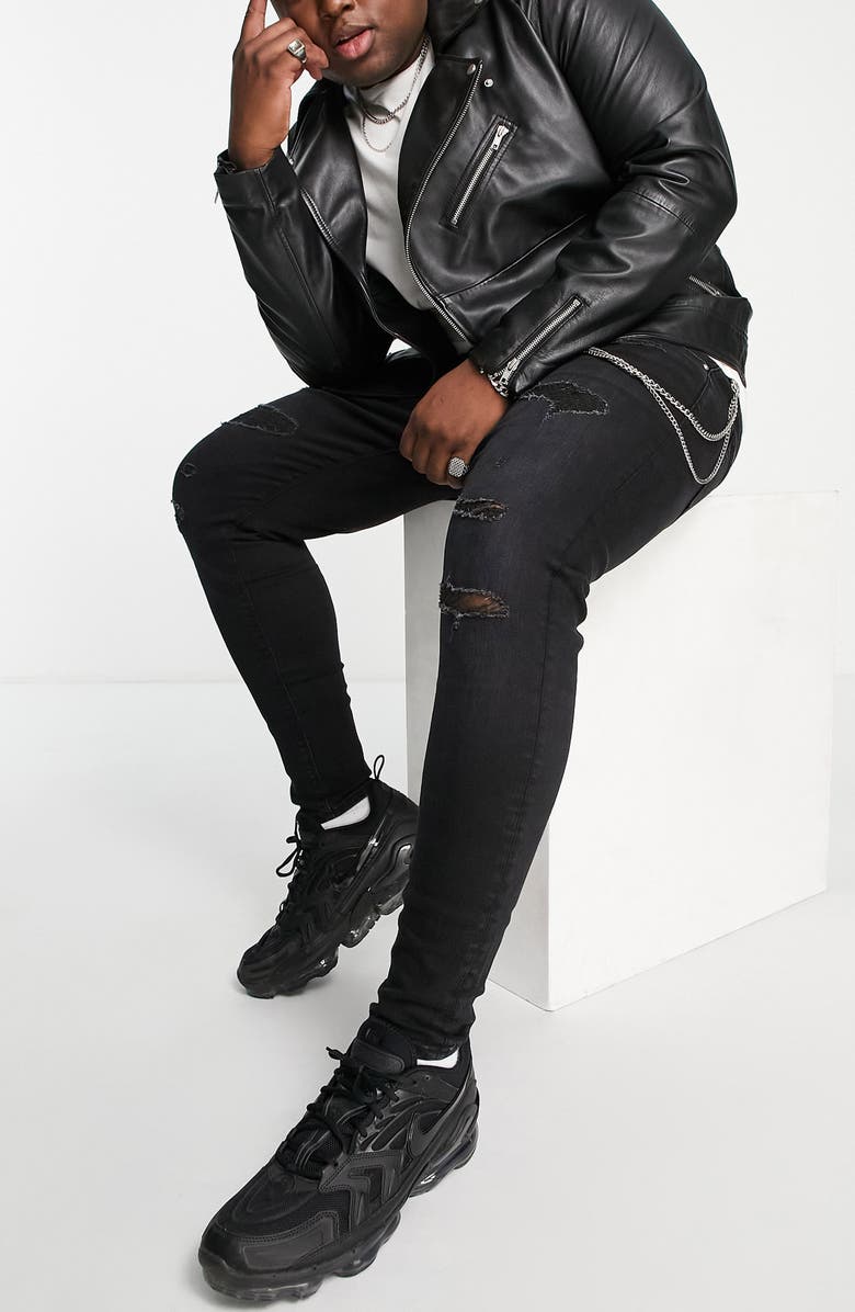 ASOS DESIGN Ripped Skinny Jeans | Nordstromrack