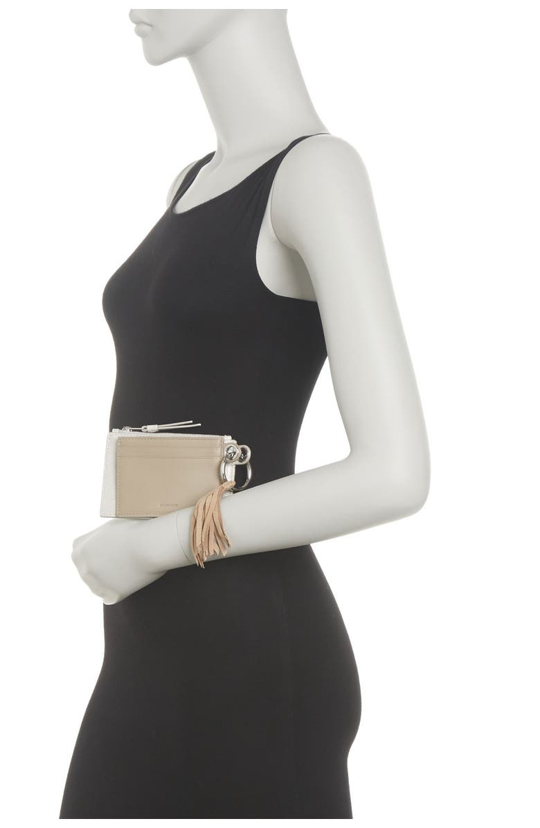 AllSaints Dive Glitz Key Fob Card Coin Holder | Nordstromrack