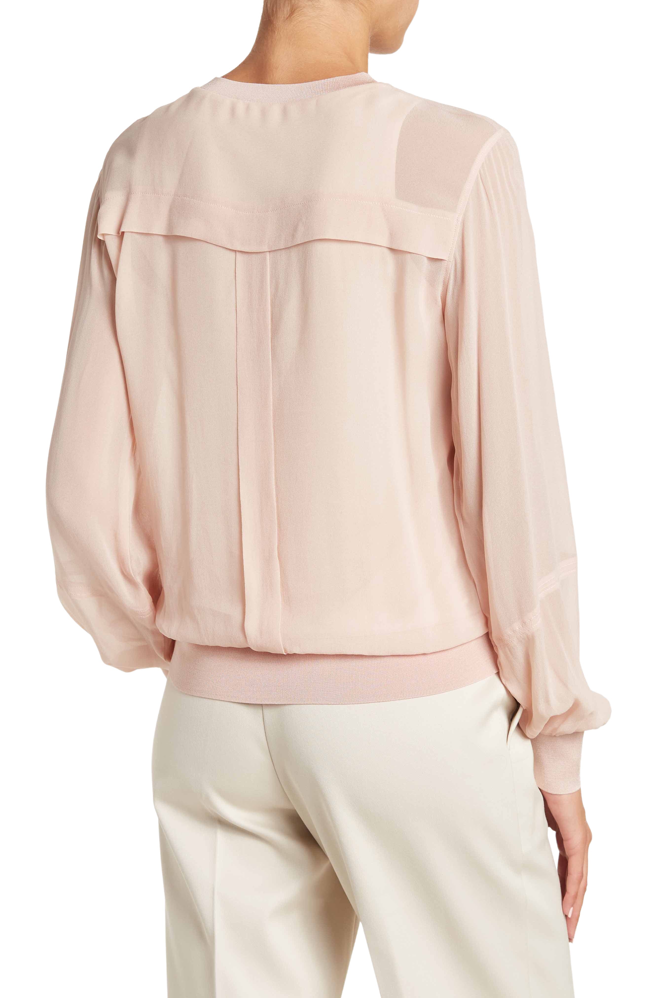 Reiss Marlena Balloon Sleeve Crewneck | Nordstromrack
