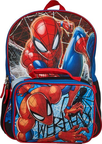 BIOWORLD Spiderman Backpack with Lunchbox | Nordstromrack