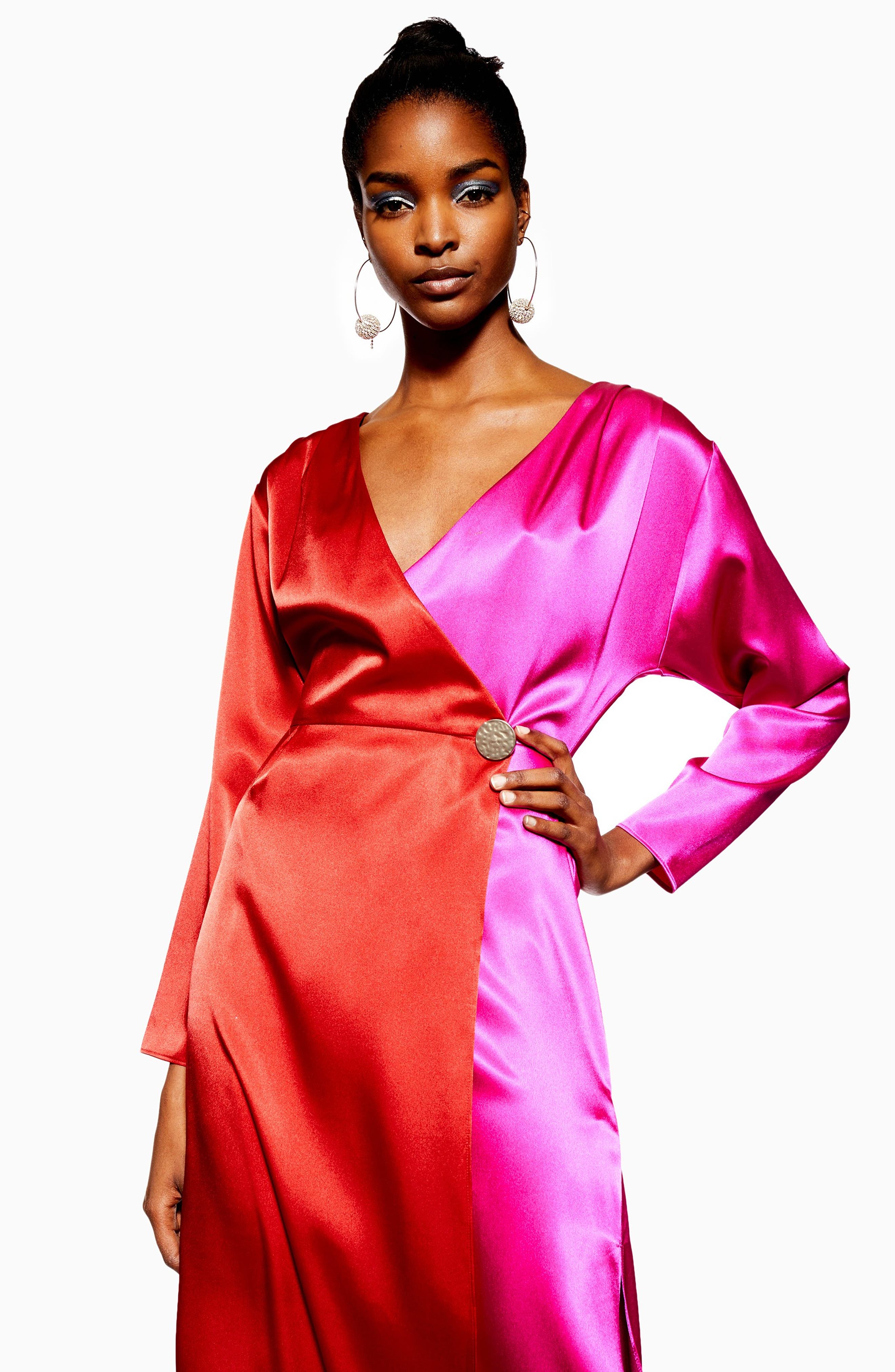 Topshop Colorblock Dress | Nordstromrack