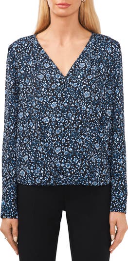 Halogen® Cross Front Blouse | Nordstrom