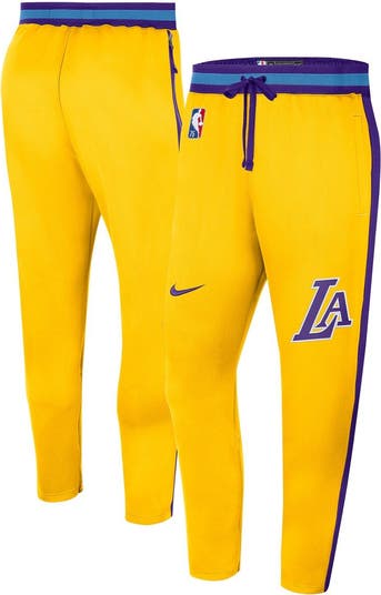 Nike Men's Nike Gold Los Angeles Lakers 2021/22 City Edition Therma ...