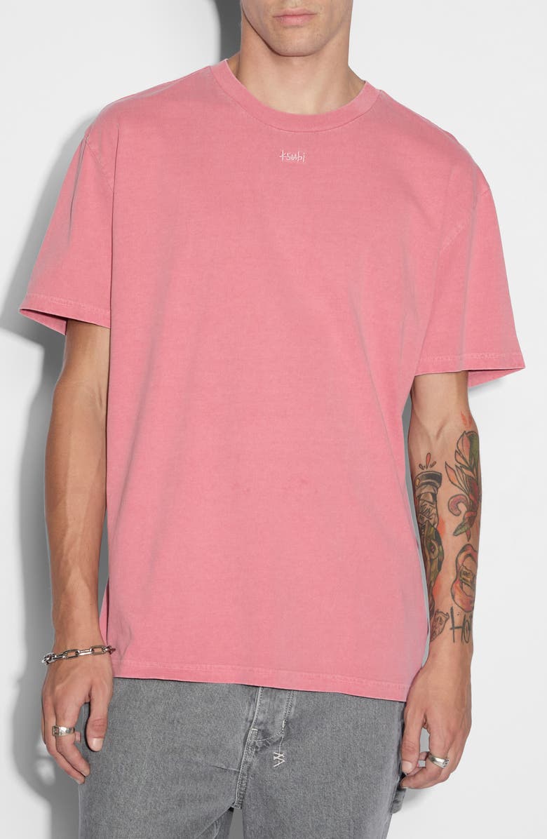 Ksubi 1999 Biggie Bleached Red Cotton T-Shirt | Nordstromrack