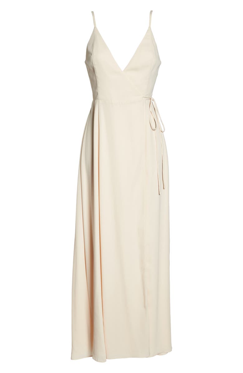 Fame and Partners Tilbury Georgette Wrap Maxi Dress | Nordstrom