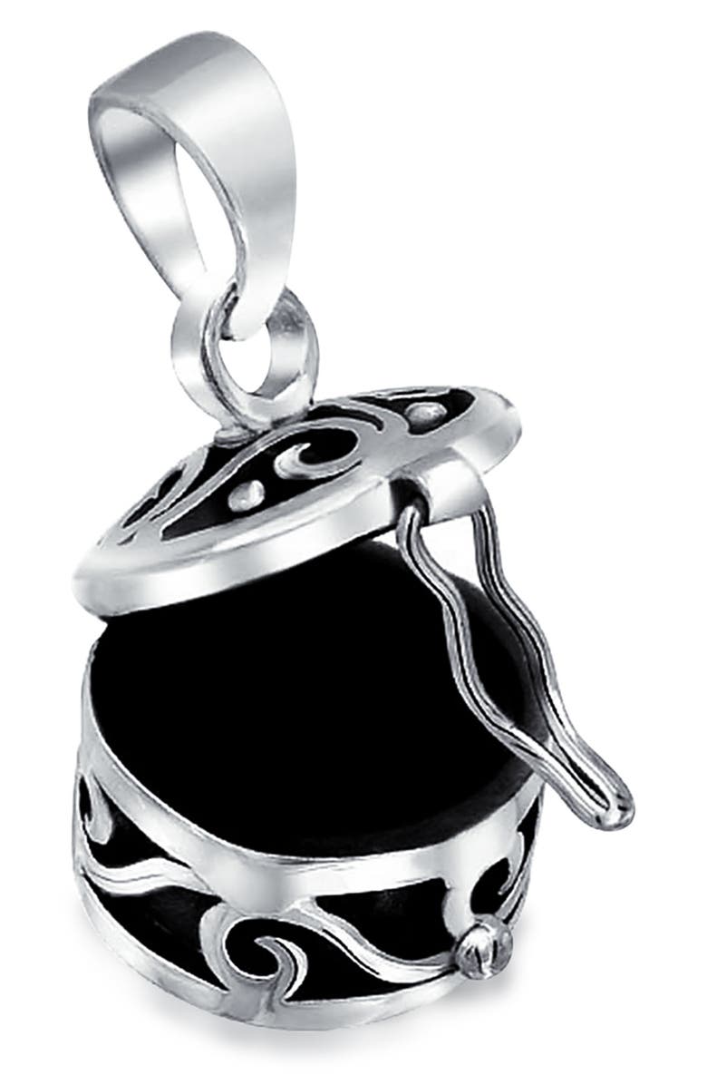 BLING JEWELRY Sterling Silver Pandora's Box Pendant Necklace ...
