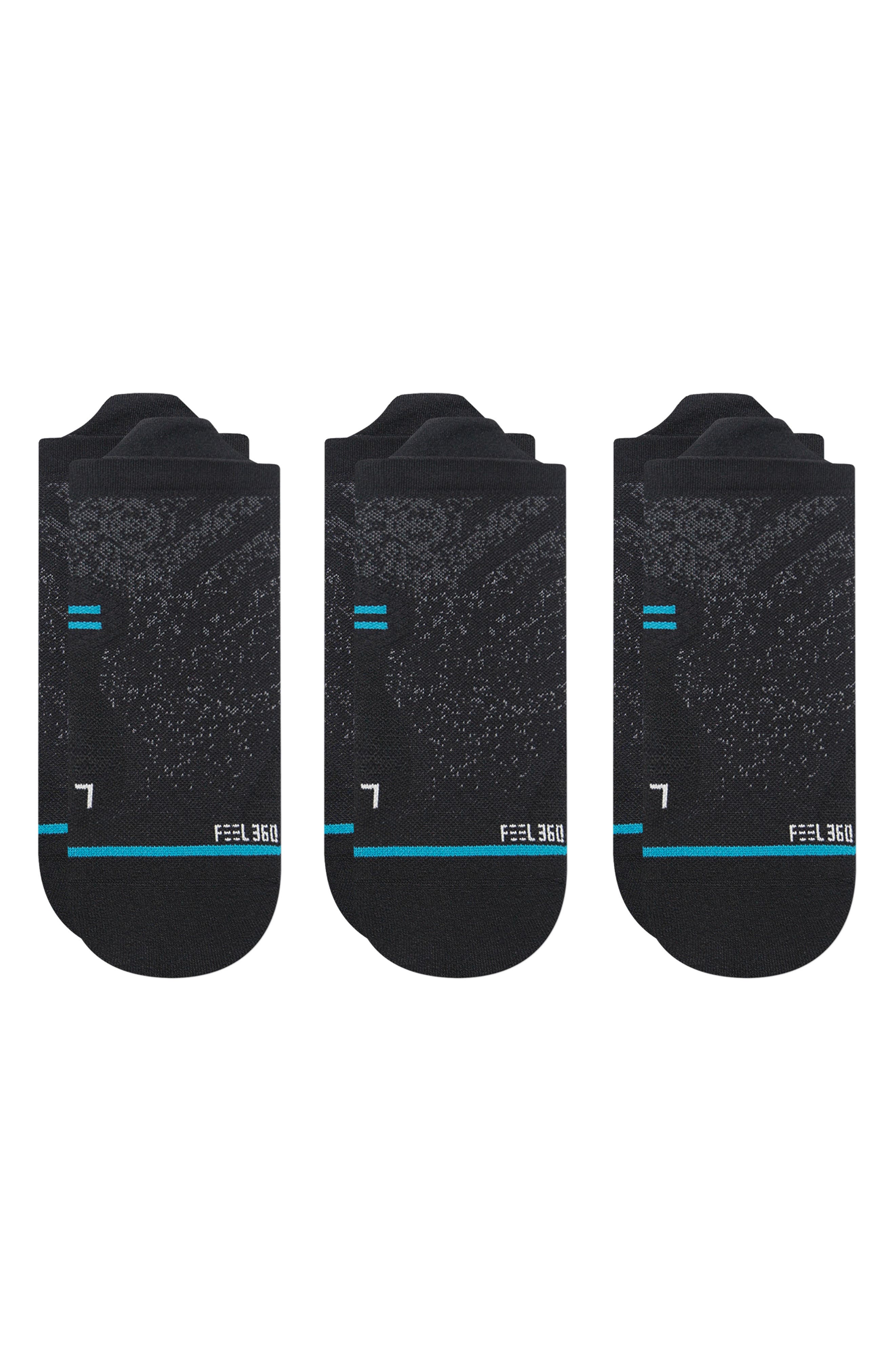 Stance Assorted 3-Pack Run Light Tab No-Show Socks | Nordstromrack