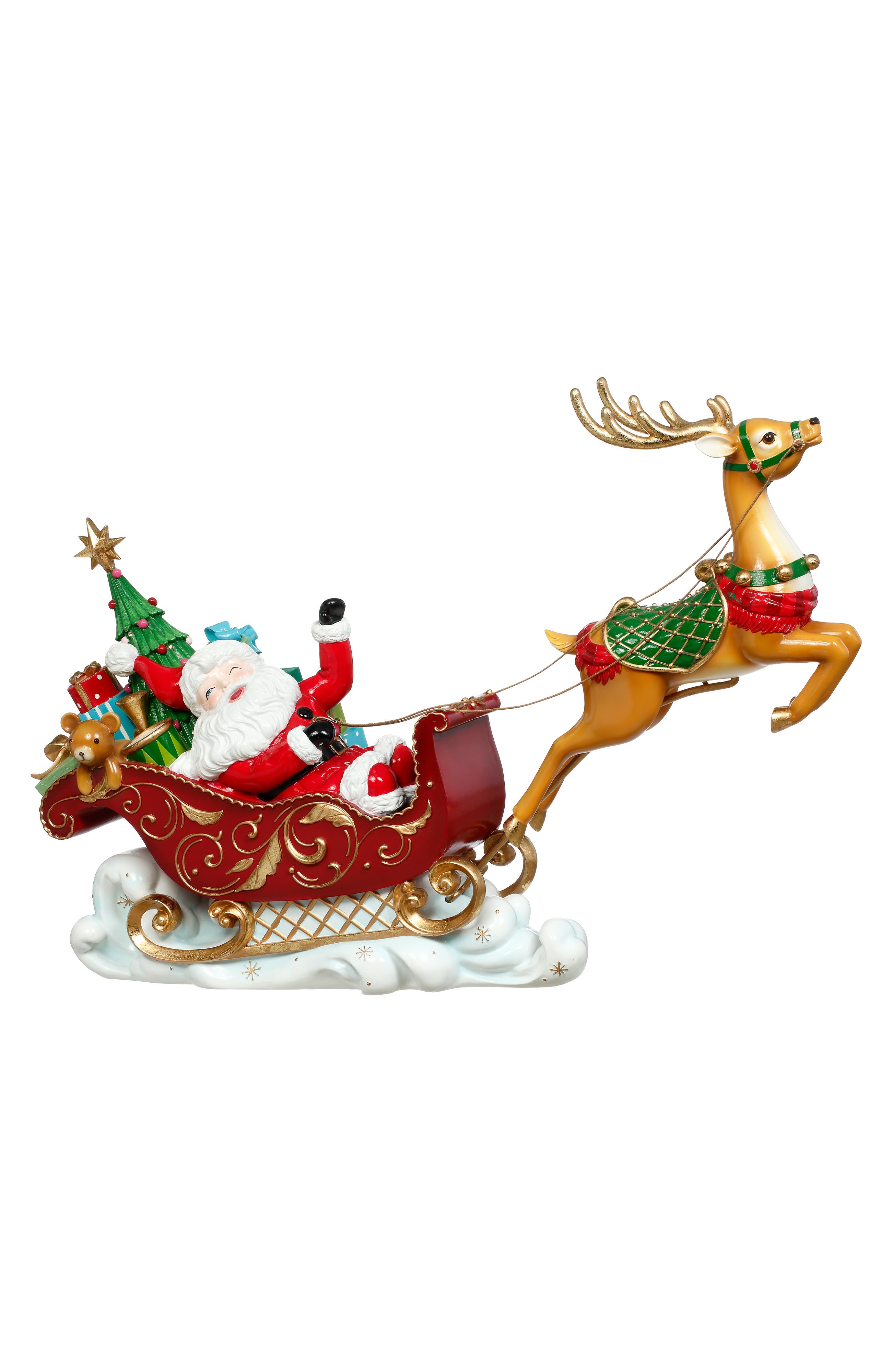 Mark Roberts Santa on Sleigh with LED | Nordstrom