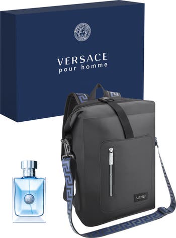Versace pour Homme Eau de Toilette & Backpack Fragrance Set $142 Value ...