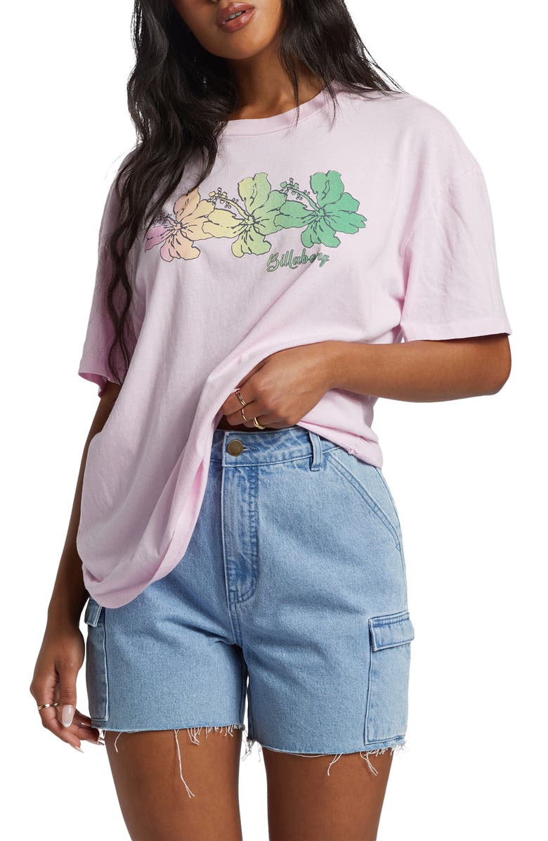 Billabong Aloha All Day Oversize Cotton Graphic T-Shirt | Nordstromrack