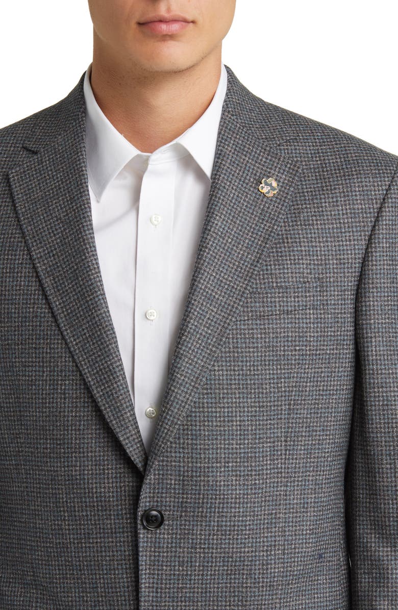 Ted Baker London Jay Slim Fit Microcheck Stretch Wool Sport Coat ...