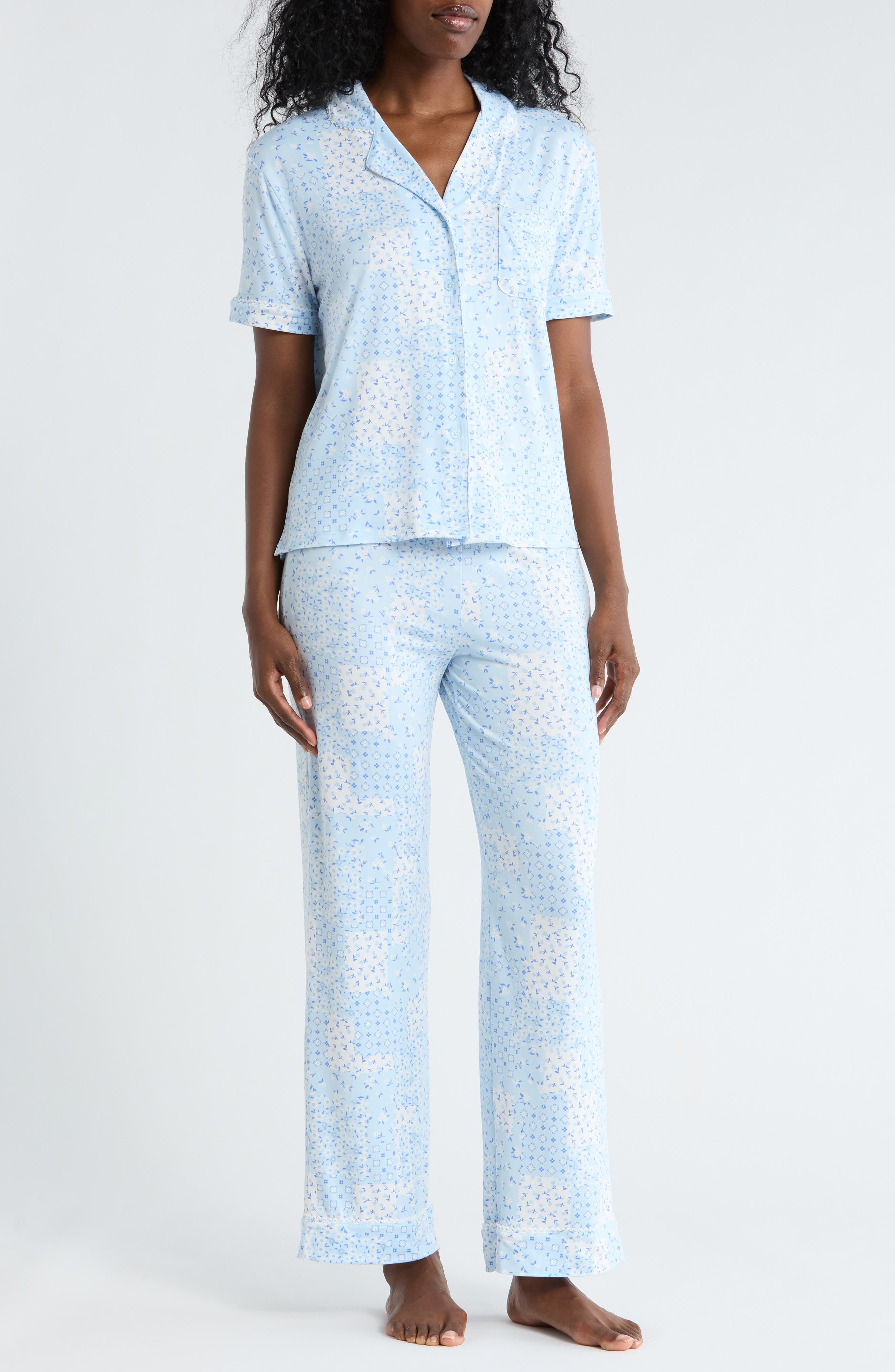 Notch Collar Pajamas (Women) | Nordstromrack