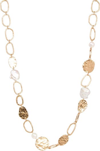 SAACHI San Sebastian Faux Pearl Necklace | Nordstromrack