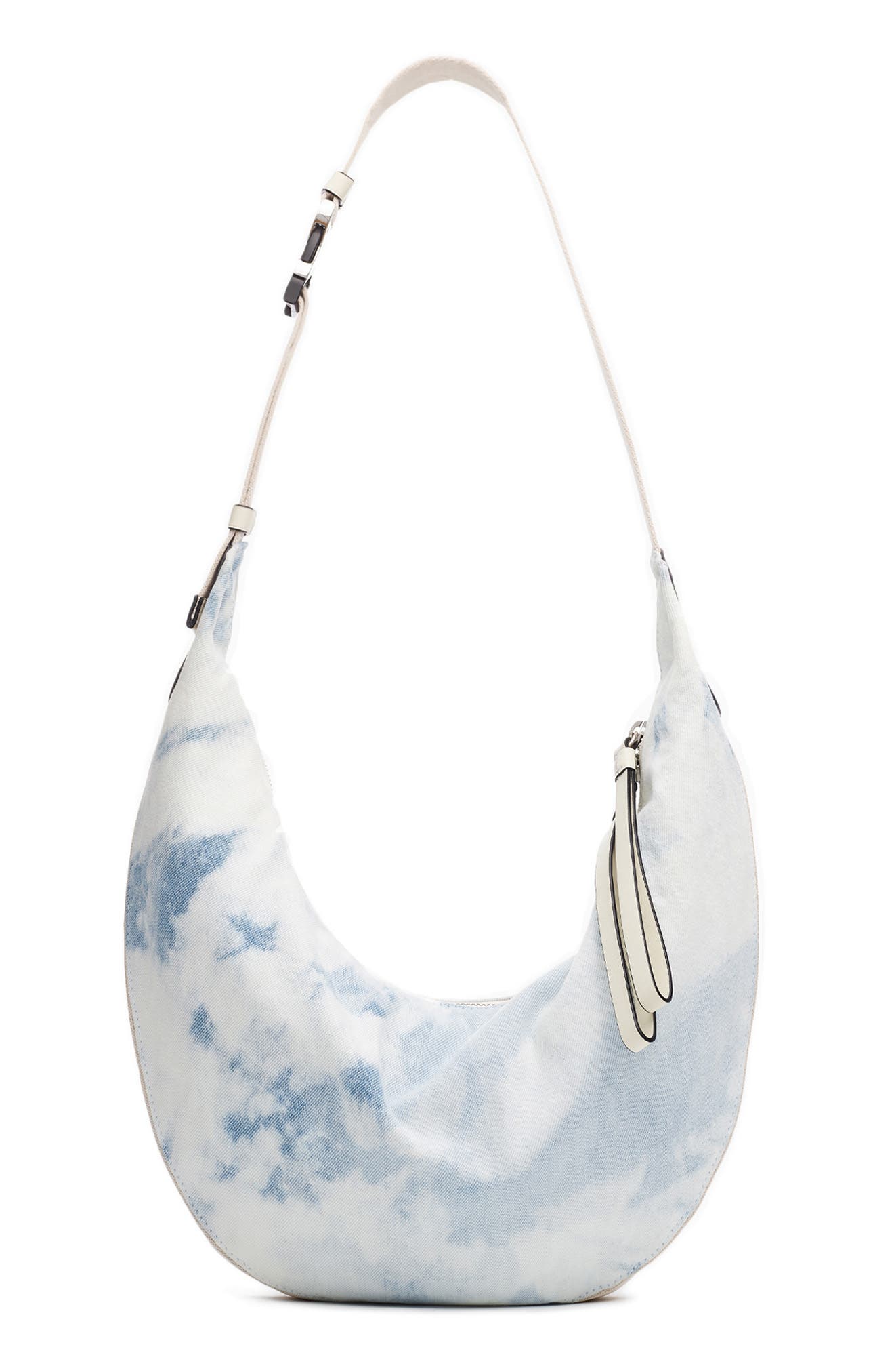 rag & bone Riser Acid Wash Denim Hobo | Nordstromrack