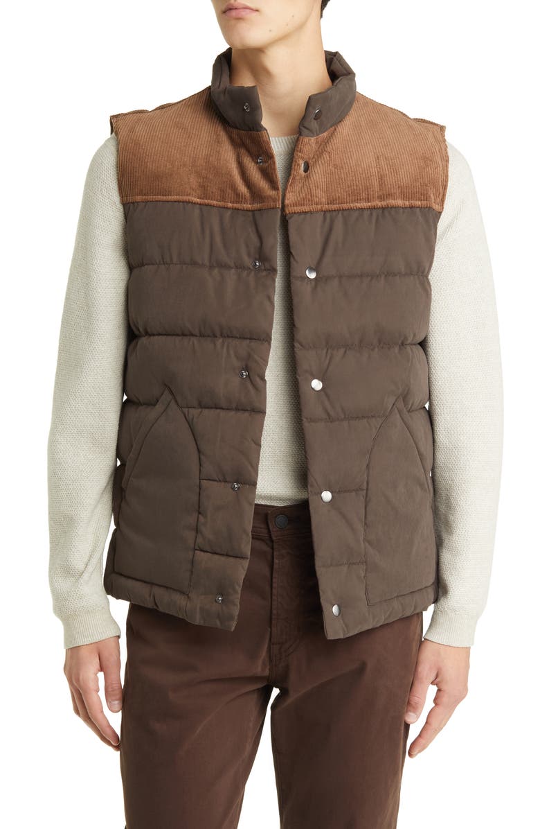 Treasure & Bond Quilted Waterproof Field Vest | Nordstromrack