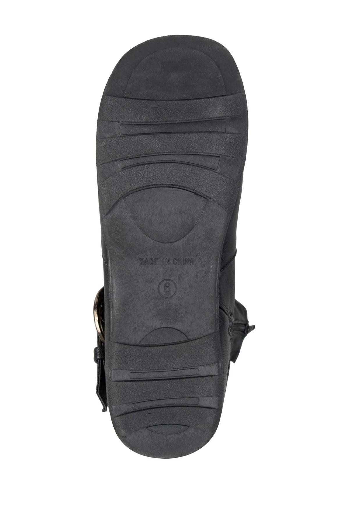 JOURNEE Paris Buckle Mid-Calf Boot - Extra Wide Calf (Women ...